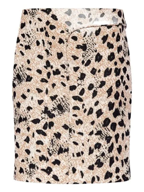 Jacquemus La Jupe Obra Belted Miniskirt - Neutrals