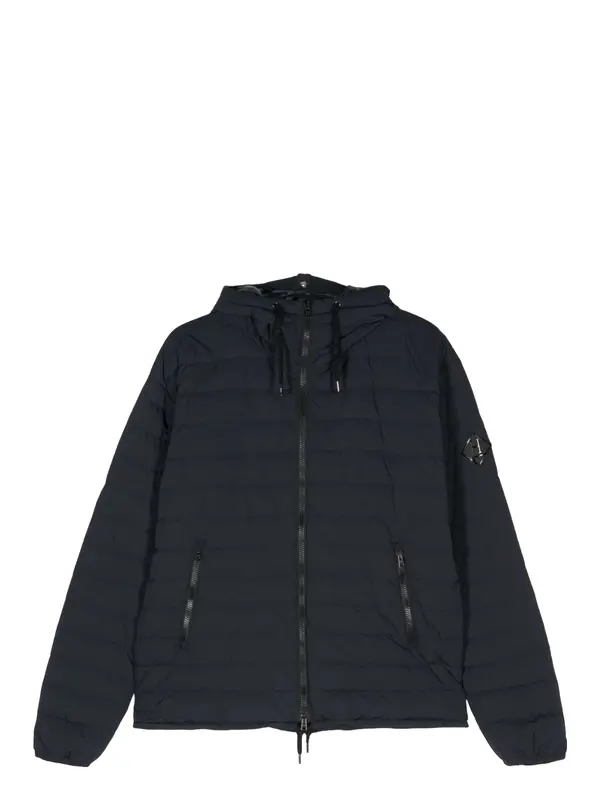 Herno Hooded Padded Jacket - Blue