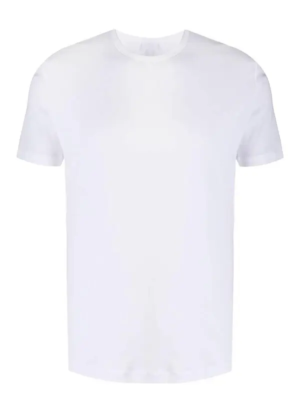 Sunspel Short-sleeve Fitted T-shirt - White