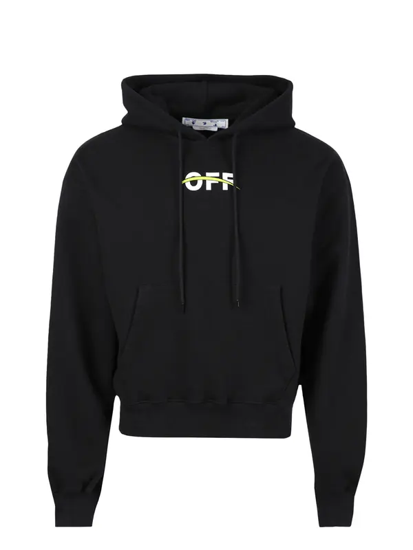 Off-White Industrial Over Hoodie - Black