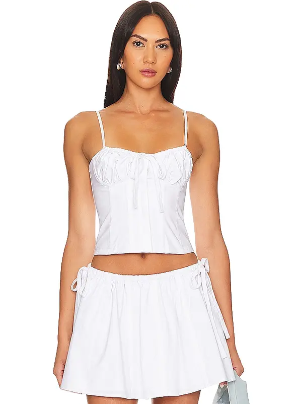 LOVERS AND FRIENDS Maci Top - Bright White