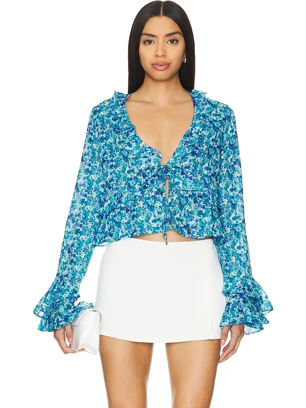 Faithfull The Brand Lombardi Top - Stellina Floral