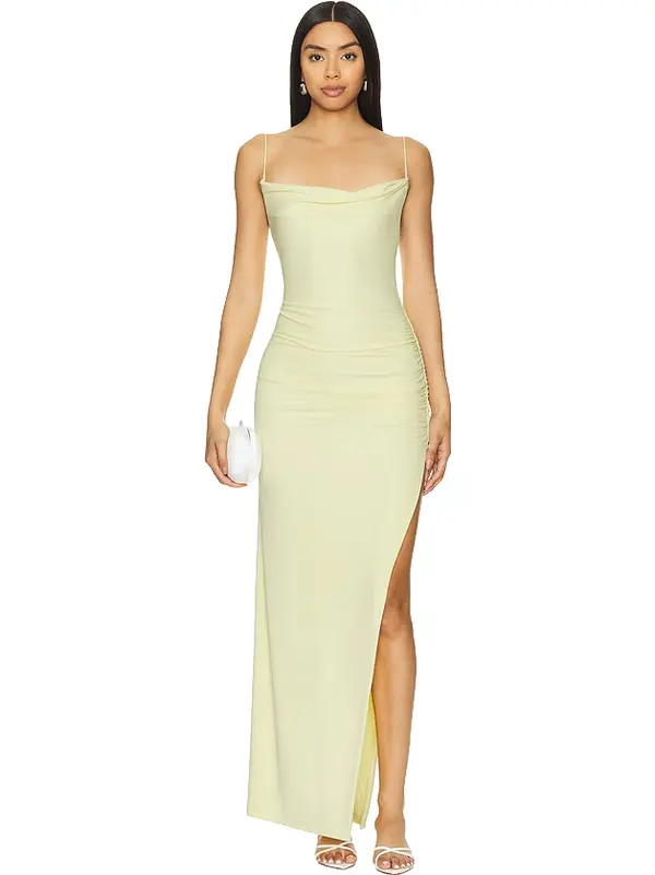 LOVERS AND FRIENDS Odessa Gown - Soft Yellow