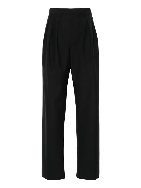 LEMAIRE Pleat-detailored Trousers - Blue