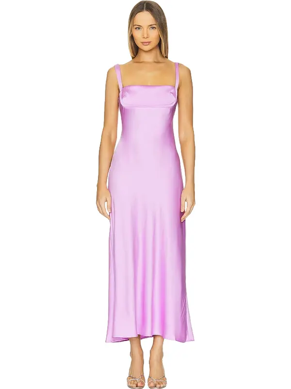 Astr The Label Stacie Dress - Lilac