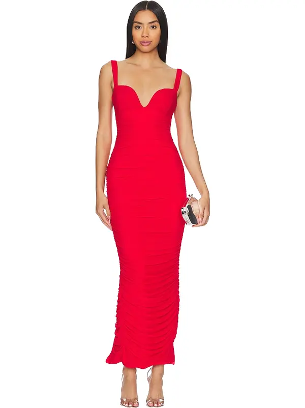 NOOKIE Marlowe Maxi Dress - Scarlet