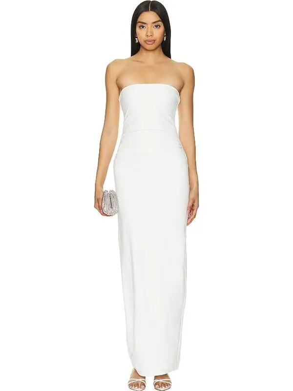 LOVERS AND FRIENDS Giana Midi Dress - White