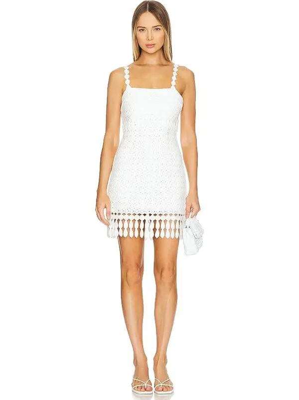 Saylor Caitriona Mini Dress - White