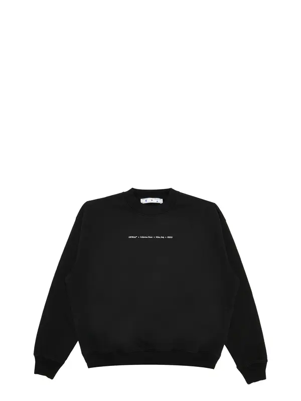Off-White Tornado Arrow Skate Crewneck /multicolor - Black