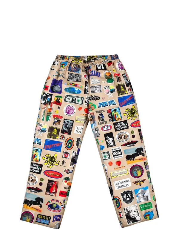 Supreme Gore-tex Stickers Pant - Tan