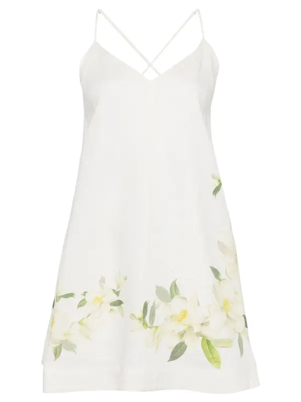 Zimmermann Harmony Swing Dress - Neutrals