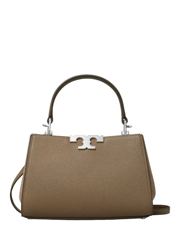 Tory Burch Mini Eleanor Pebble Leather Satchel - Wild Mushroom