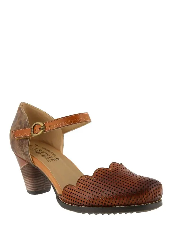 SPRING STEP SHOES Parchelle Pump - Camel