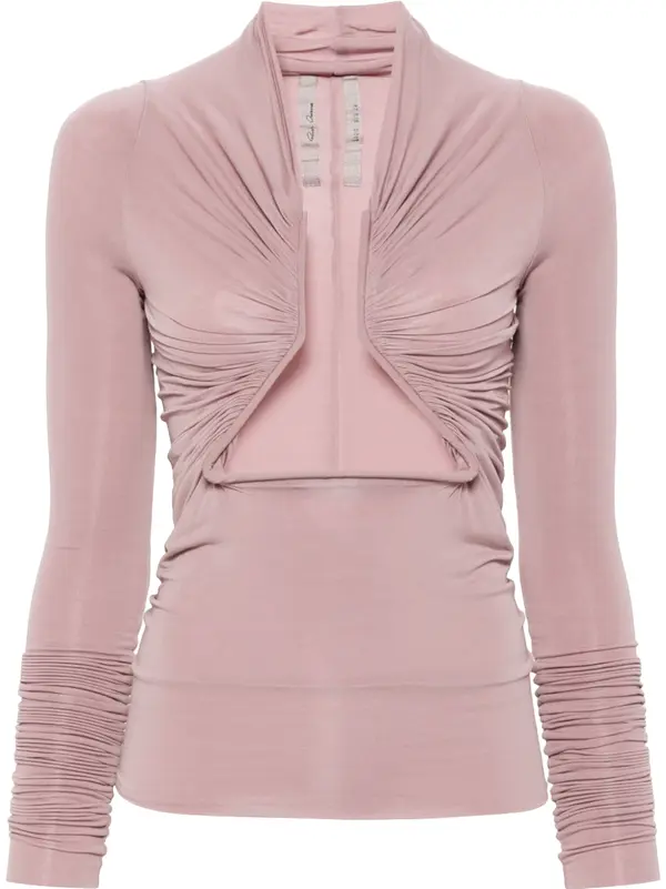 Rick Owens Prong Cut-out Top - Pink