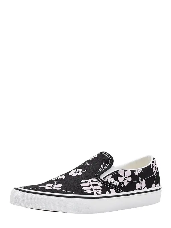 VANS Classic Slip-on Checkerboard Shoes - Black