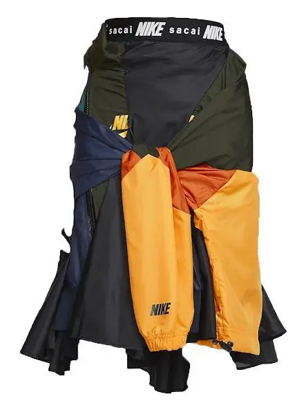 Nike X Sacai Skirt - Black/university Gold