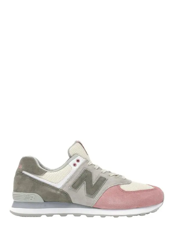 NEW BALANCE 574 Sneakers - Pink/olive
