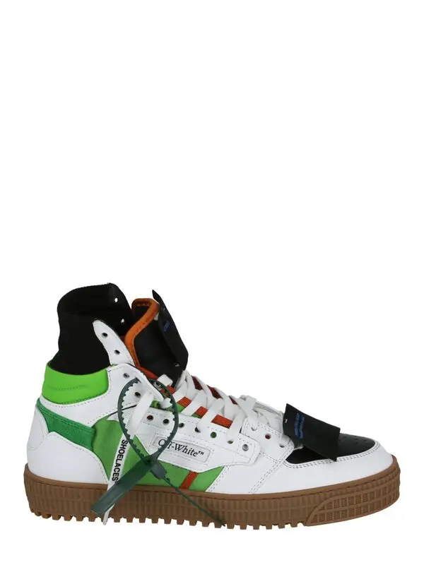 Off-White Off Court 3.0 High-top Sneaker - White/green