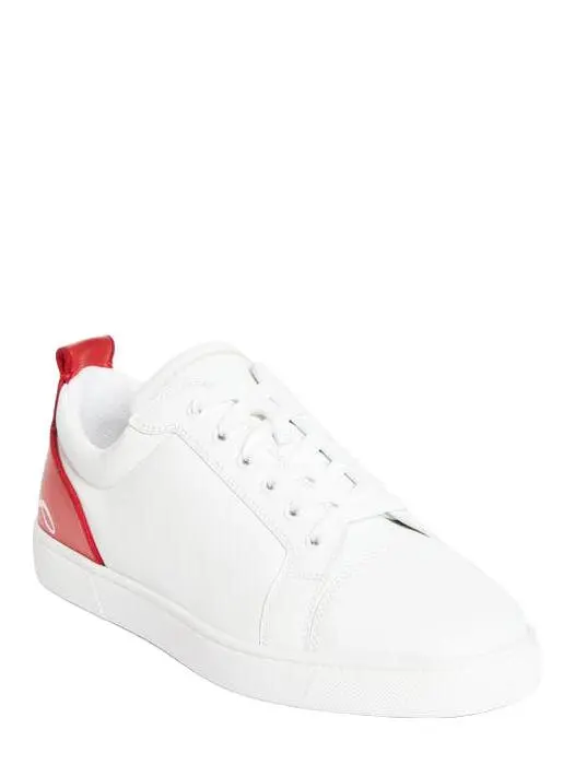CHRISTIAN LOUBOUTIN Fun Louis Sneaker - White/loubi