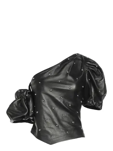 Isabel Marant Lambskin Top - Black
