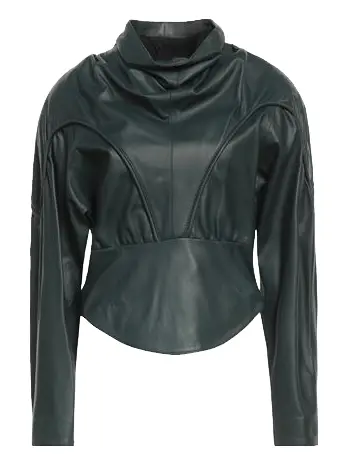 Isabel Marant Leather Top - Green