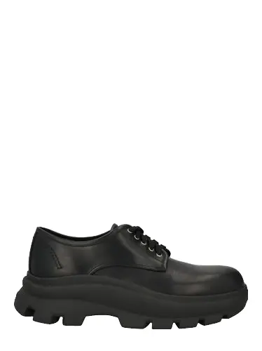 JIL SANDER Lace-up Shoes Size Leather - Black
