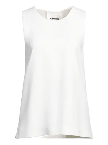 JIL SANDER Top Viscose - White