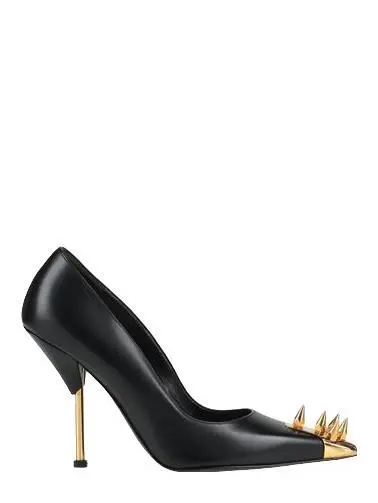 Alexander McQueen Leather Pumps With Studs And Stiletto Heel - Black