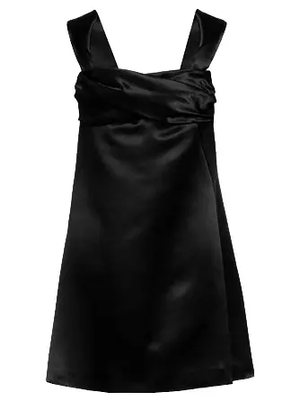 JIL SANDER Mini Flared Dress - Black