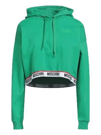 Moschino Sweatshirt In Cotton And Elastane - Green