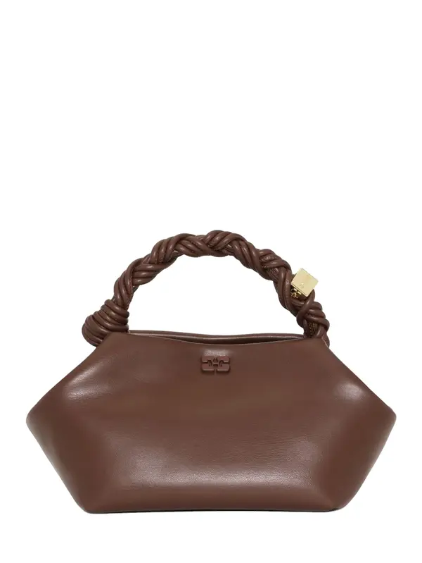 GANNI Small Bou Cross Body Bag - Brown