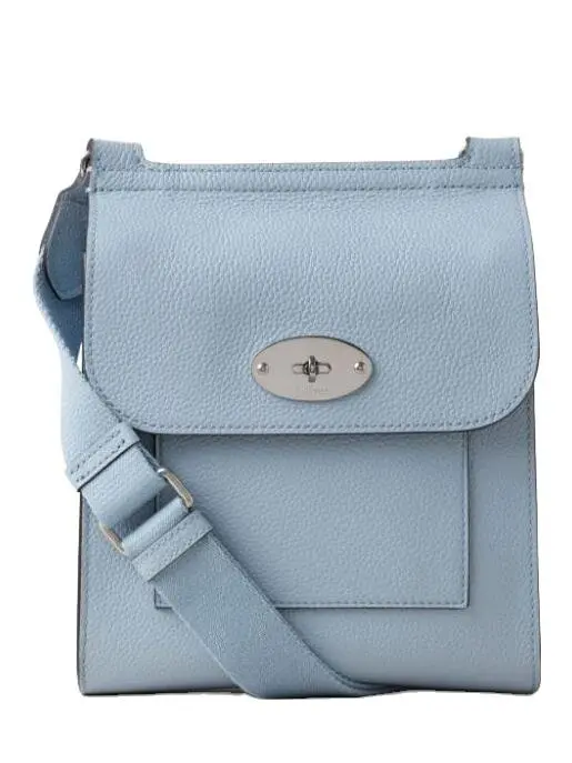 Mulberry Small Antony Leather Shoulder Bag - Blue