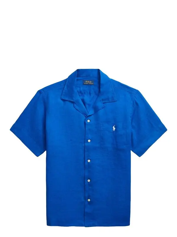 Polo Ralph Lauren Polo Pony Linen Shirt - Blue