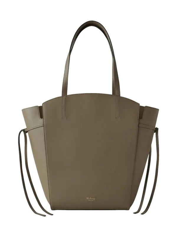 Mulberry Clovelly Leather Tote Bag - Green