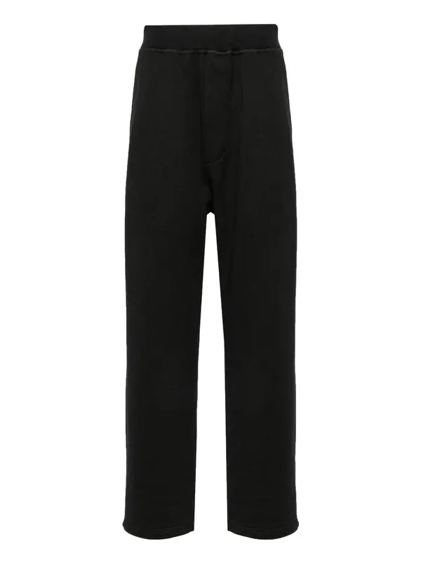 Dsquared2 Logo-appliqué Straight-leg Track Pants - Black