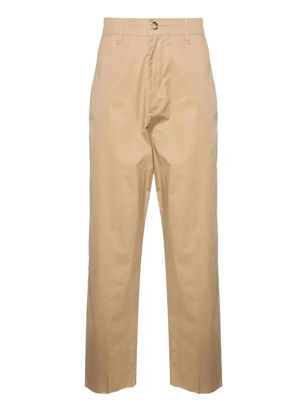 Altea Mid-rise Tapered Chinos - Neutrals