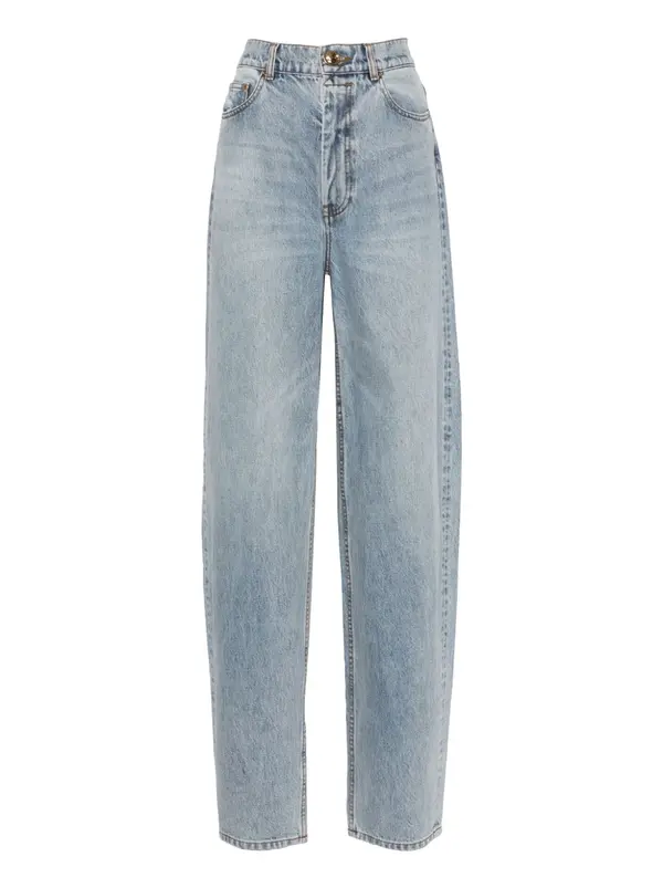Zimmermann Natura Wide-leg Jeans - Blue