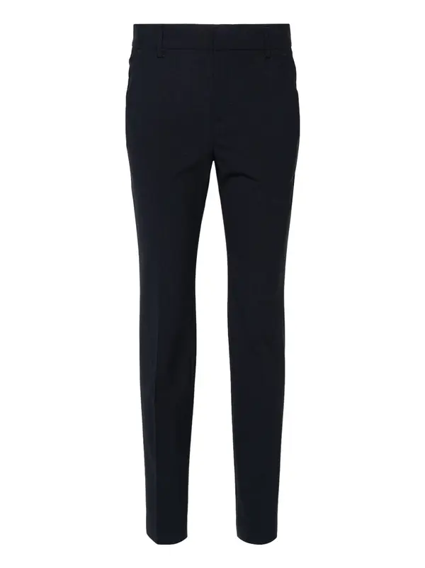 Brunello Cucinelli Slim-cut Cigarette Trousers - Blue