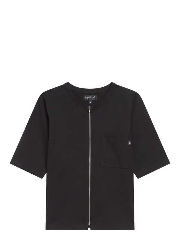 AGNÈS B. Brando Cotton T-shirt - Black