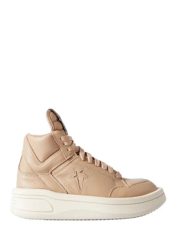 Rick Owens Converse Turbowpn High-top Sneakers - Pink