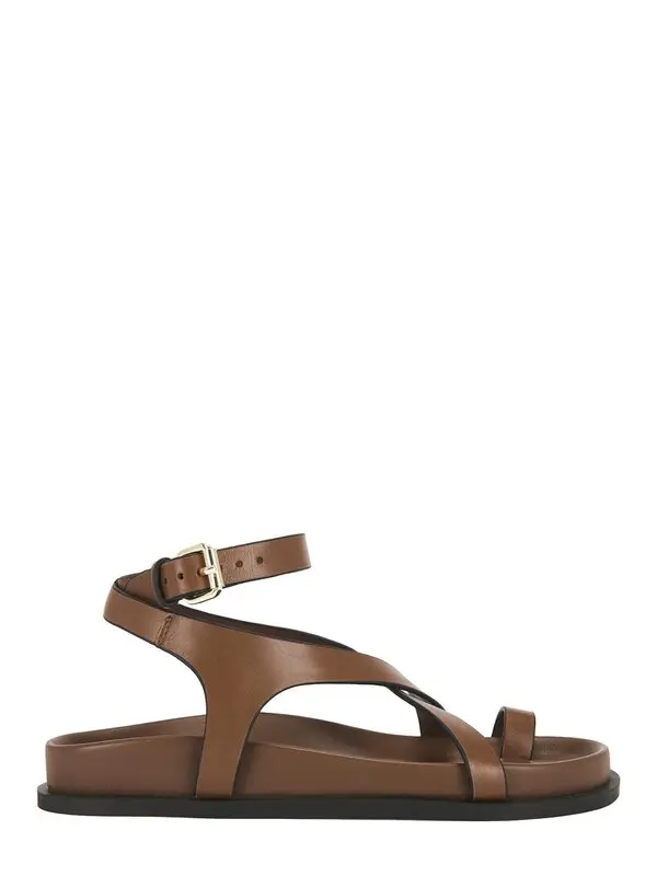 A.emery Jalen Slim Sandals - Cognac