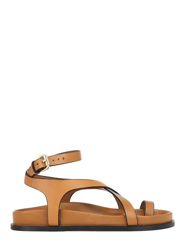 A.emery Jalen Slim Sandals - Deep Tan