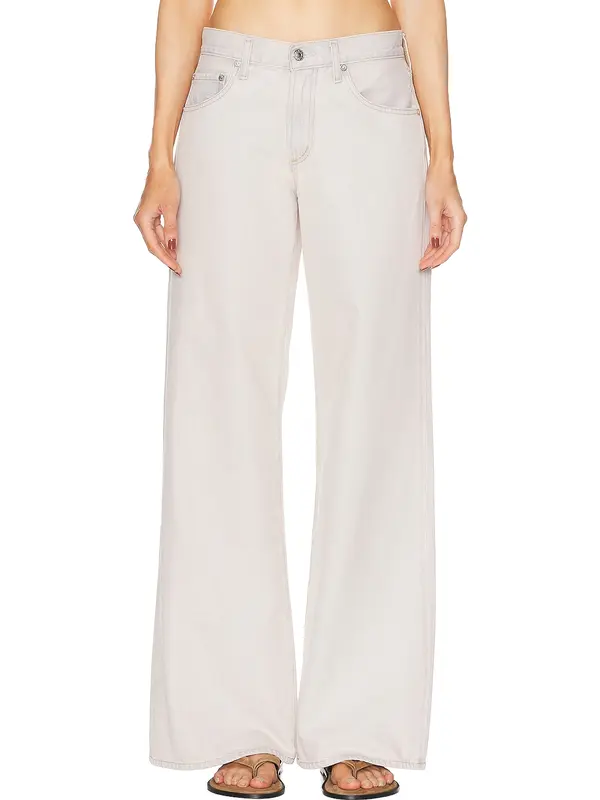 AGOLDE Clara Wide Leg Jeans - Tarte