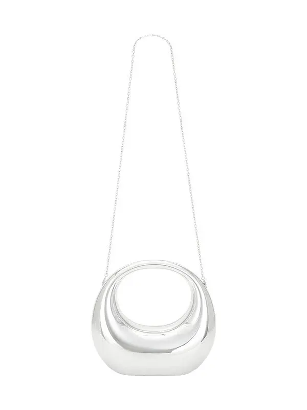 LOVERS AND FRIENDS Edie Metallic Bag - Silver