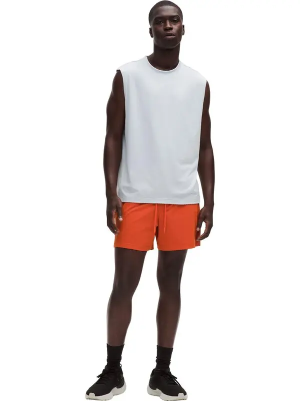 Lululemon Zeroed In Linerless Short 5 - Sunburst Orange