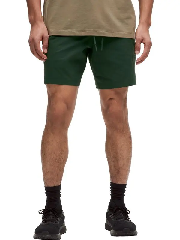 Lululemon Linerless Short 7 - Rainforest Green