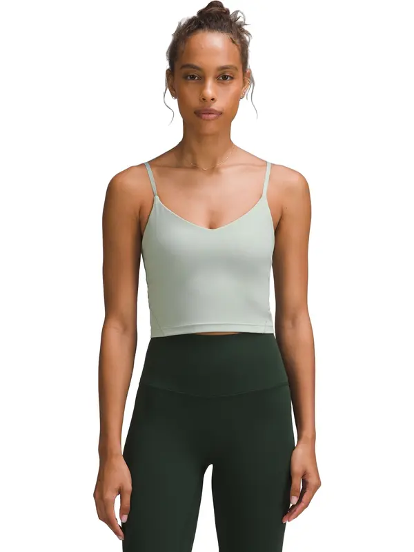 Lululemon Align™ Cropped Cami Tank Top - Jade Grey