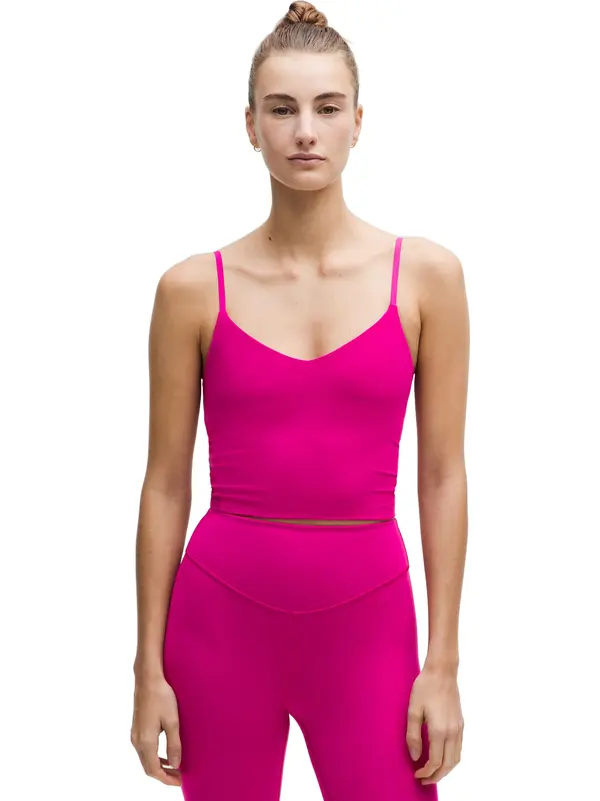 Lululemon Align™ Cropped Cami Tank Top - Ripened Raspberry