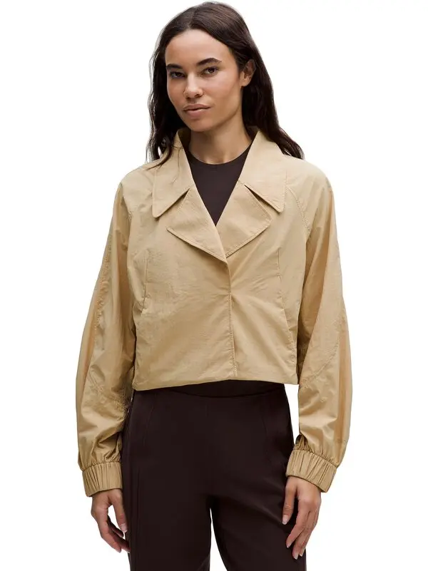 Lululemon Cropped Jacket - Trench