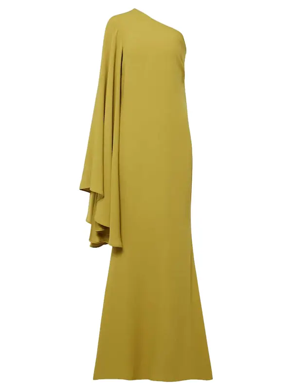 TALLER MARMO Sifnos One-shoulder Maxi Dress - Yellow